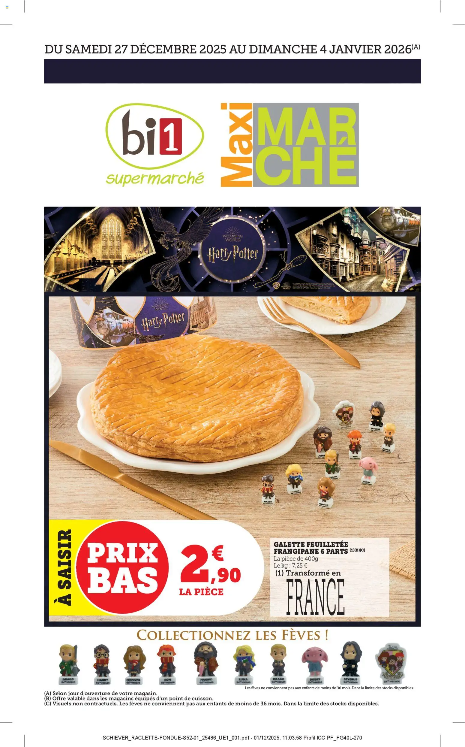 bi1 Catalogue du 26/12/2025 ⇒ prospectus actuel