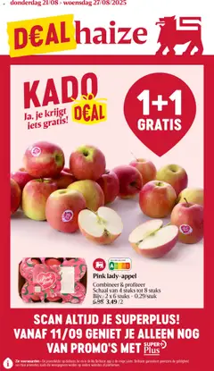 Delhaize Folder vanaf 21/08/2025 Reclame deze week