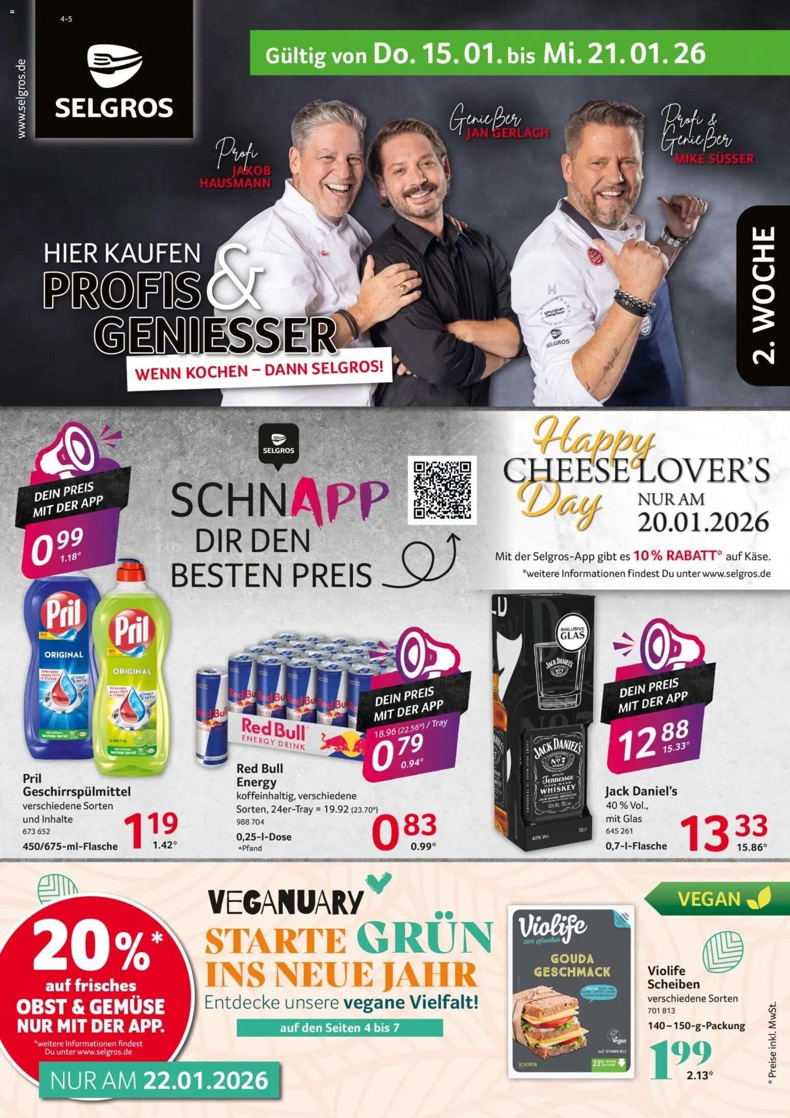 Selgros Prospekt vom 15.01.2026 ⇒ Angebote online